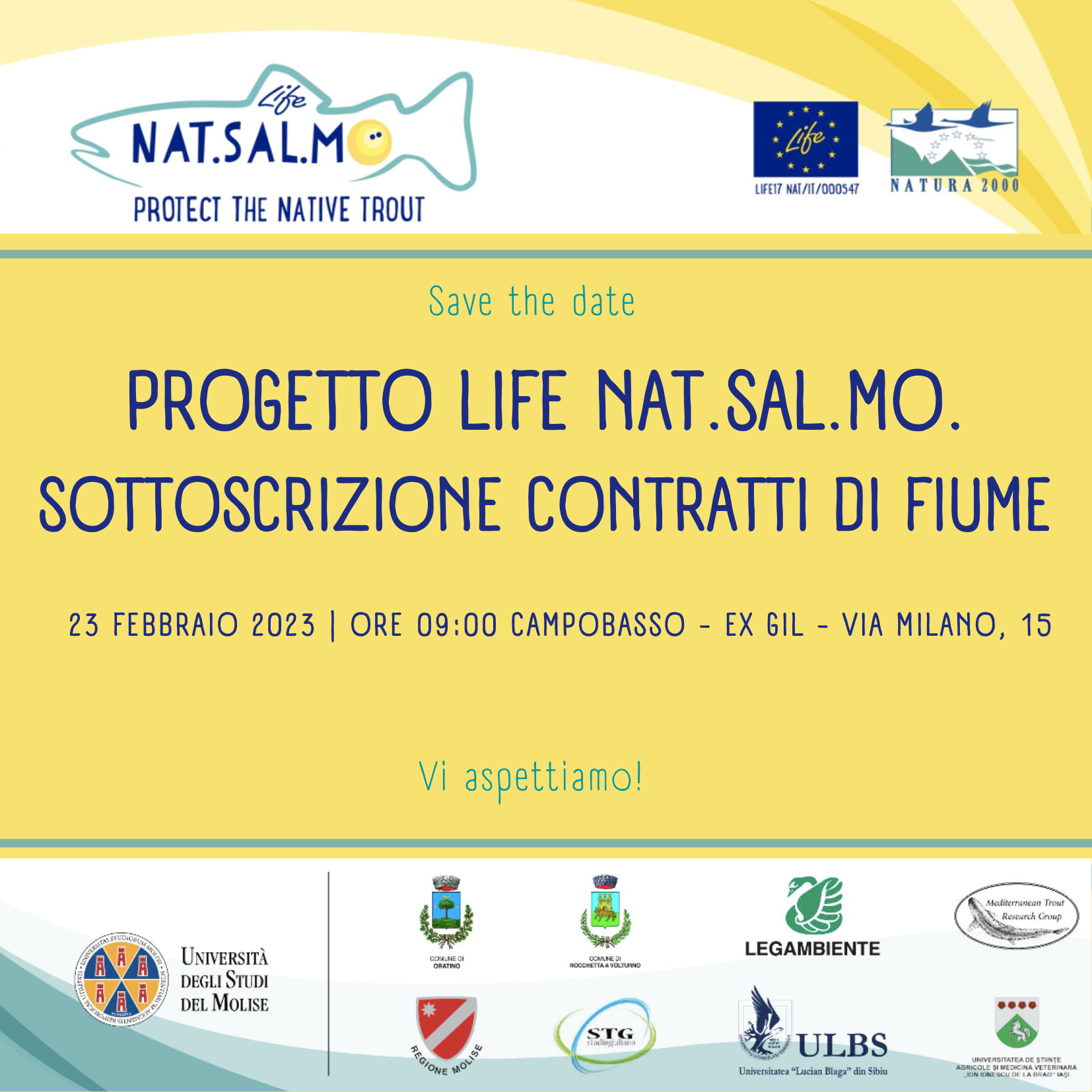Signing River Contracts - 2023, february 23rd in Campobasso – Nat.salmo